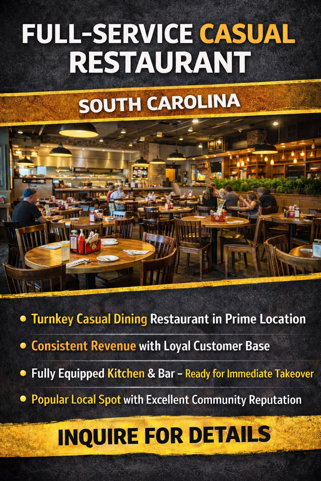 Restaurant for Sale - Restaurants for Sale